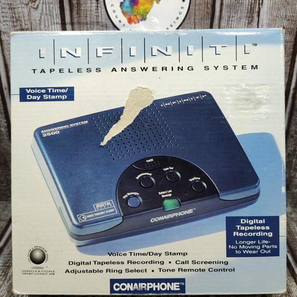 Other | Conair Phone Infinity Tapeless Answering System Digital ...